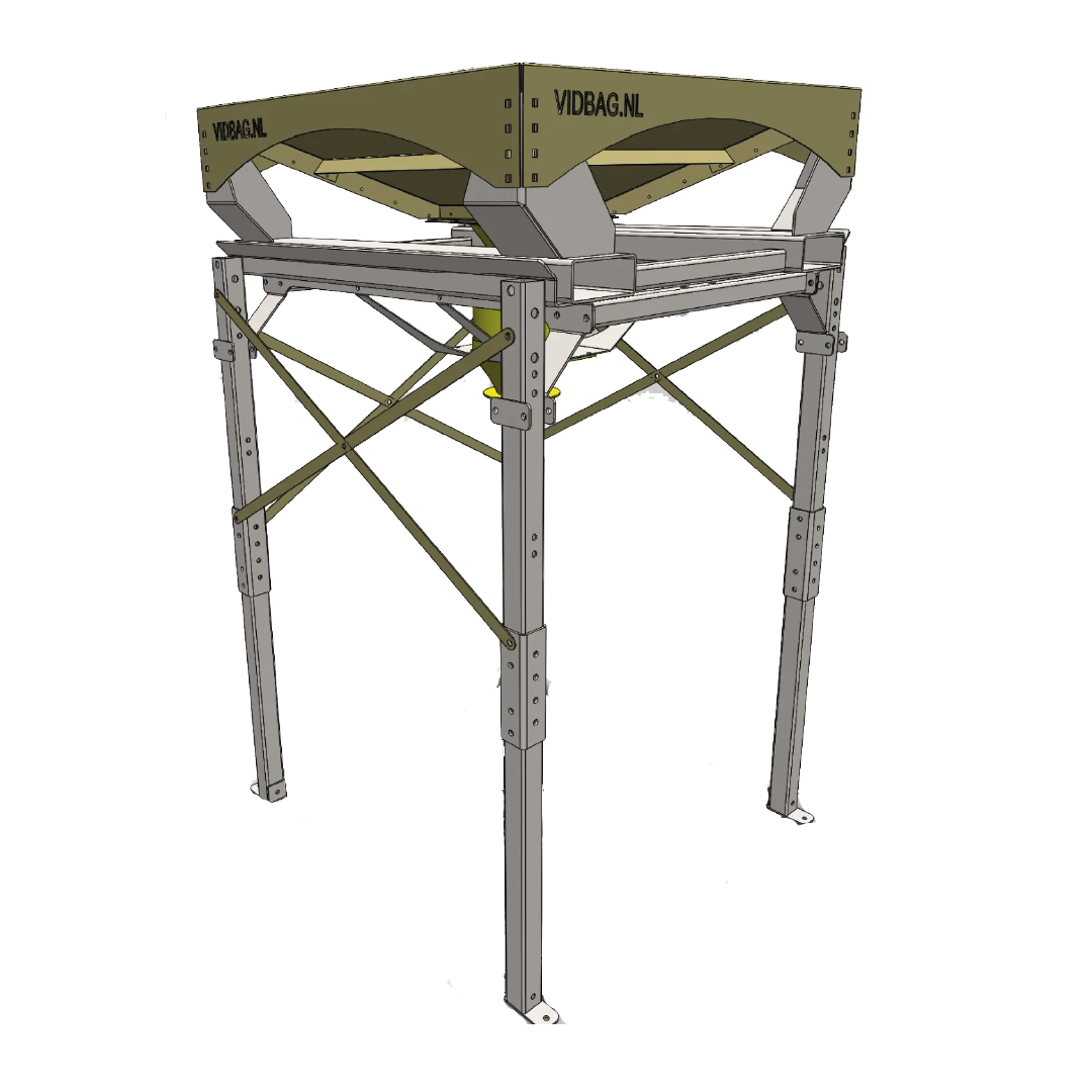 Modulo Pallet funnel | Vidbag - Bigbag unloading station – Vidbag.nl